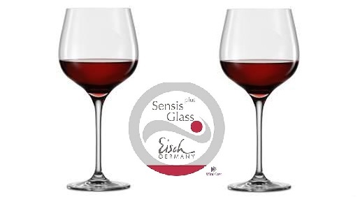 Eisch Sensis Plus, Superior Burgundy Wine Glasses - Twin Pack | Wine Cave