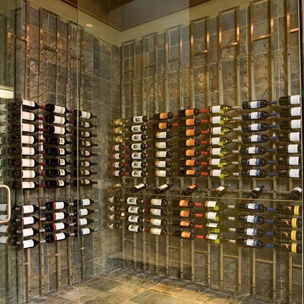 W Series Backer Bar for FLOOR-TO-CEILING Frame | Wine Cave