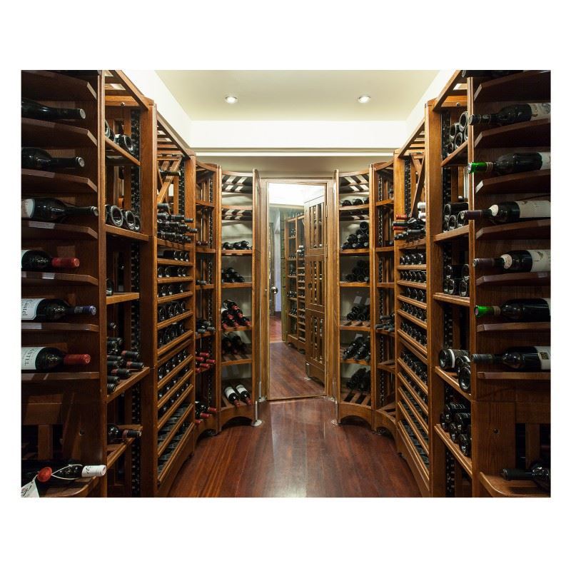 Modulotheque - Wine Cellar modular storage concept in solid oak | Wine Cave
