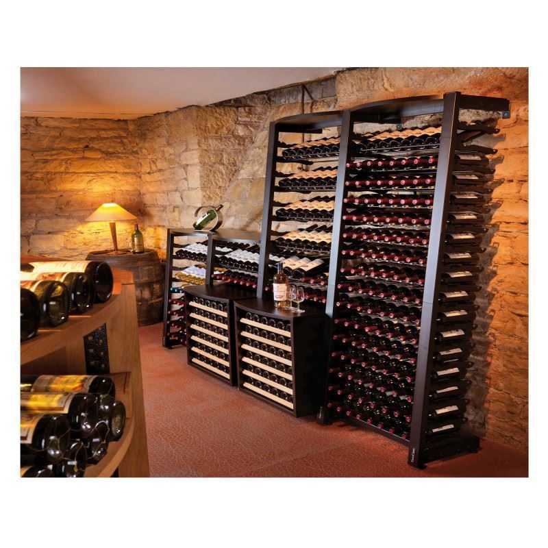 Building Your Unit, EuroCave Modulosteel wine racking system. Full ...