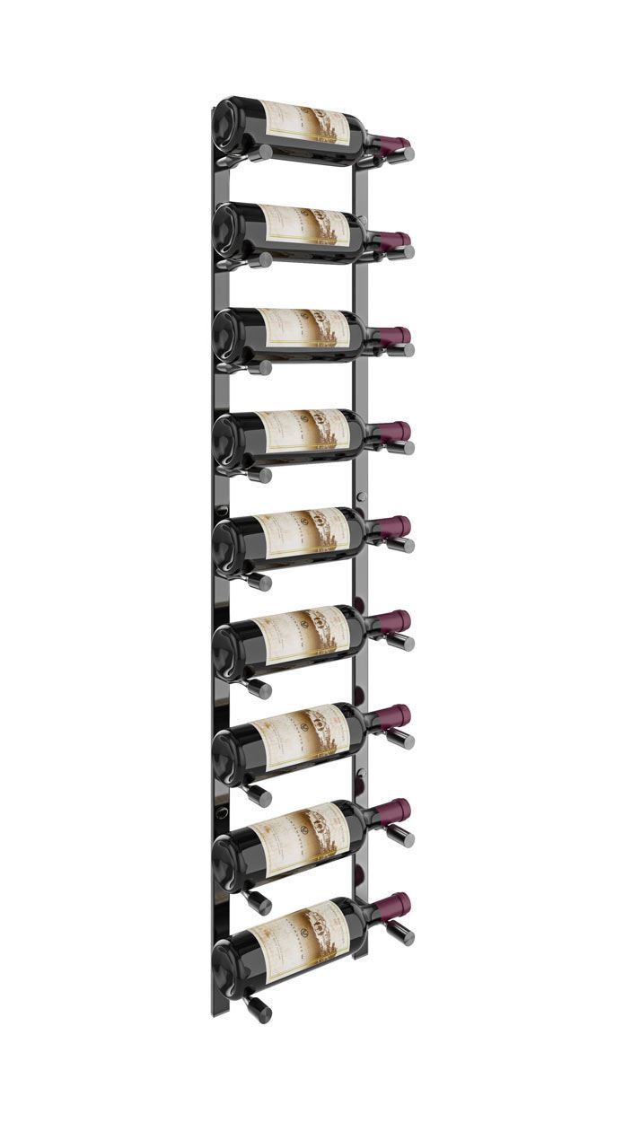Vino Pins Flex Wall Mounted Metal Wine Rack system | Wine Cave