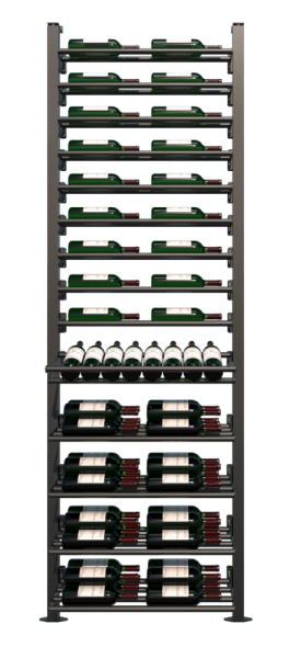 66-Bottle Fexible Frontenac Modular Wine Racks | Wine Cave