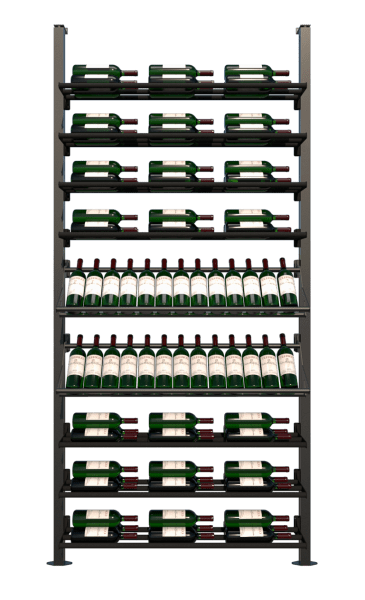 89-Bottle Frontenac Modular Wine Racks | Wine Cave