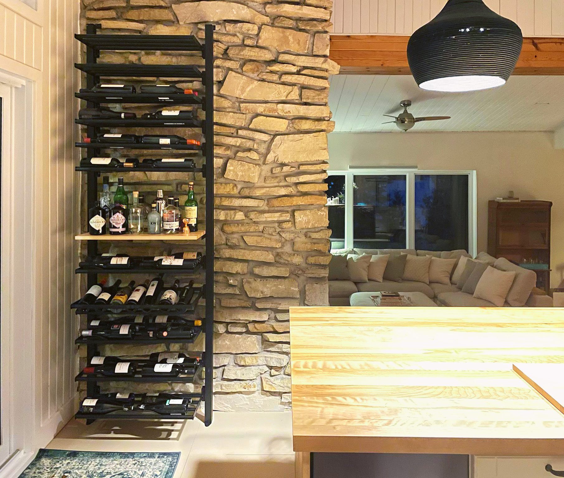 157-Bottle Fexible Frontenac Modular Wine Racks | Wine Cave
