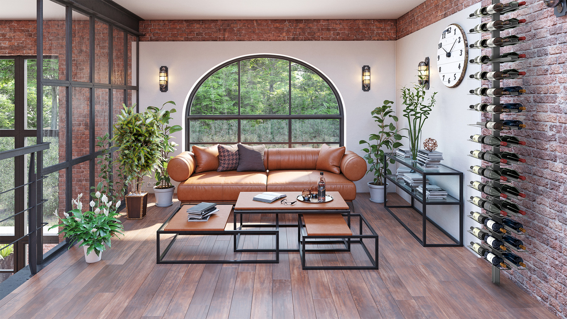 64 Bottles RTM QUATRO Metal Wine Rack | Wine Cave